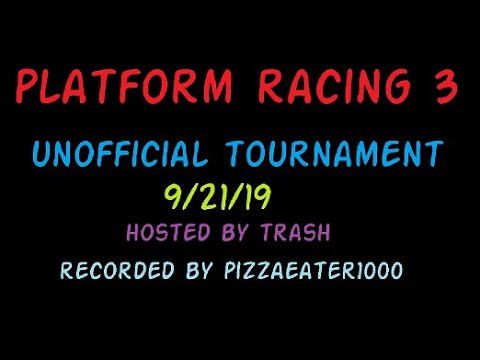 Platform Racing 3 Reborn- Sept 21 2019 Unofficial Tournament - YouTube