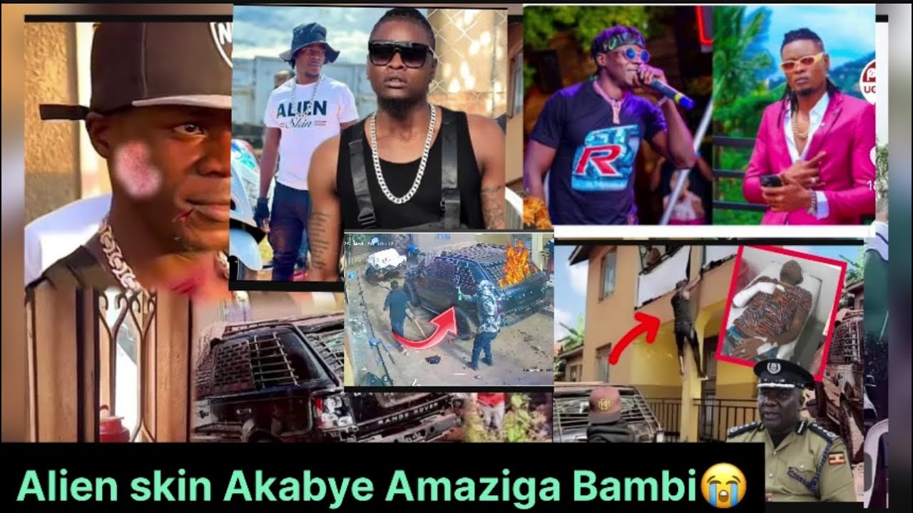 Pallaso Ne Alien skin Bambi Akabye Amaziga ;Police Bitabuse AFUDDE ...