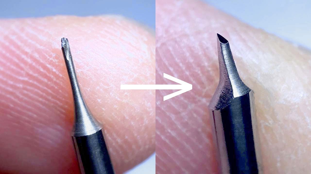 Making an Onglette Graver from a Twist Drill for Hand Engraving, Graver ...