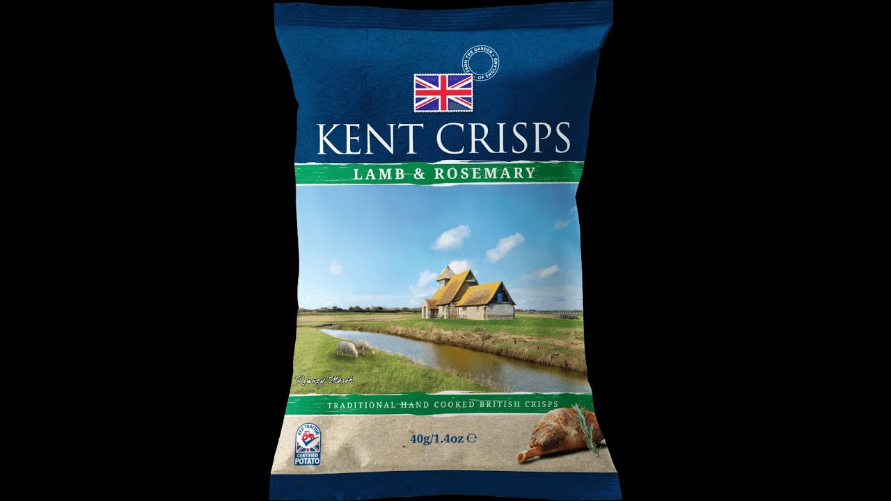 Kent Crisps. Lamb and Rosemary. Review - YouTube
