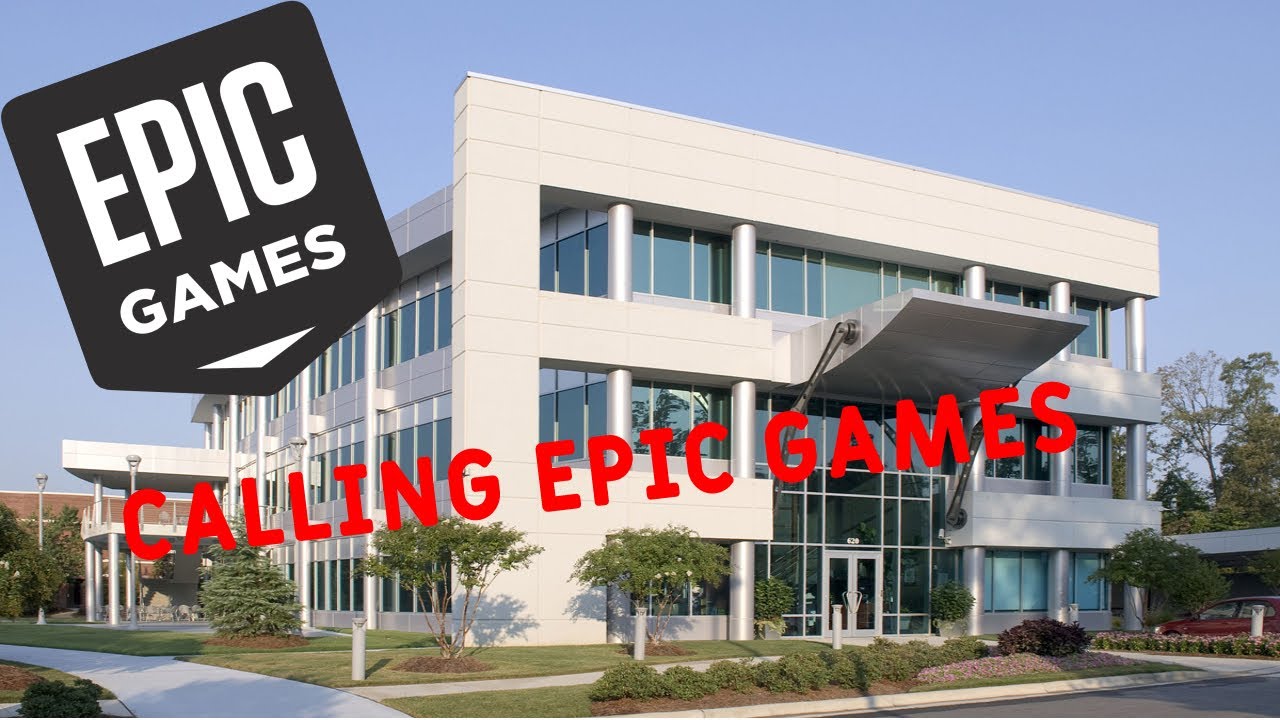Prank Calling Epic Games! - YouTube