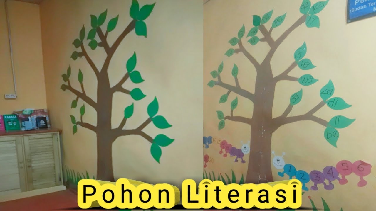 Membuat Pohon Literasi - Rumah Belajar Etam - YouTube