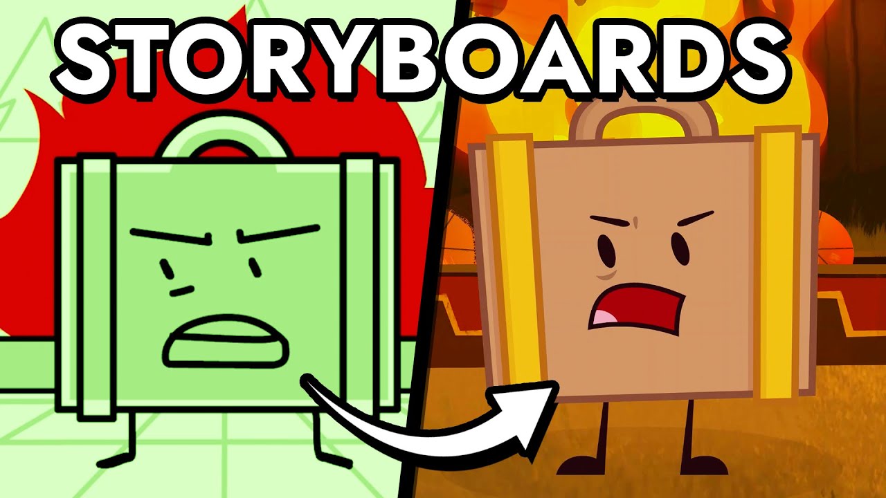 Storyboards vs Animation: Inanimate Insanity S2E15 "Truth or Flare ...