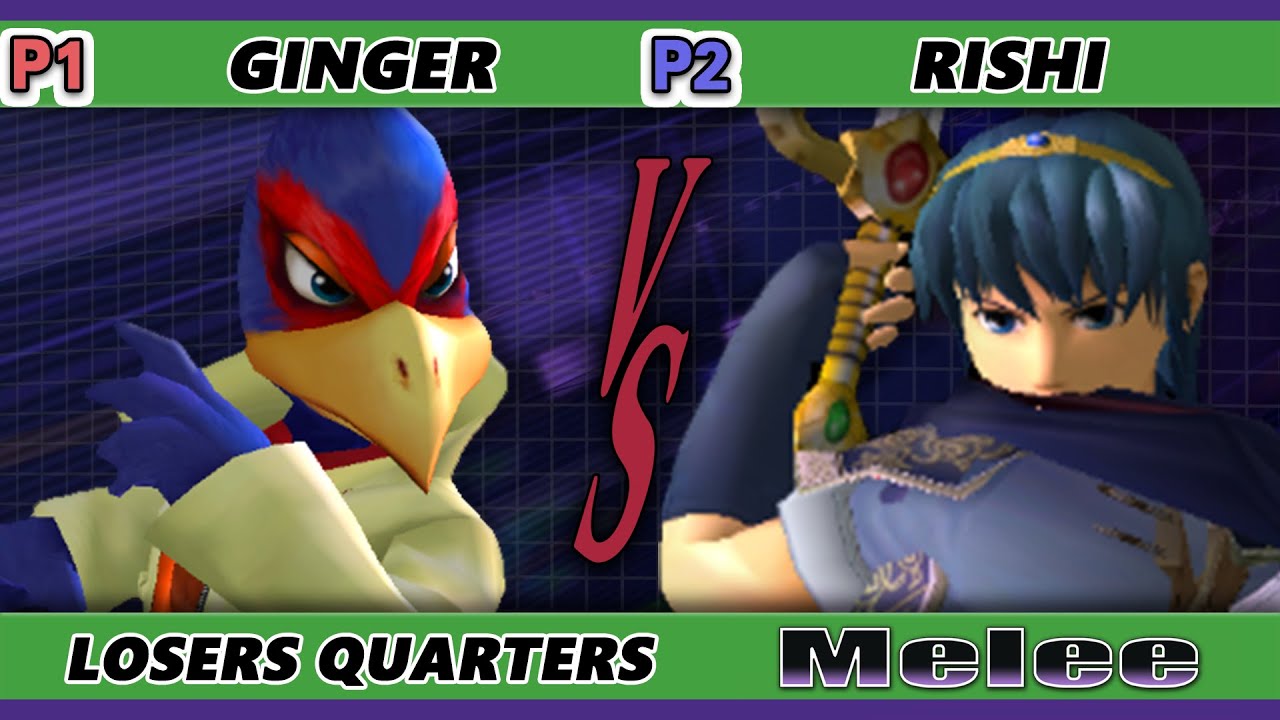 S@X 386 Online Losers Quarters - Rishi (Marth) Vs. Ginger (Falco) Smash ...