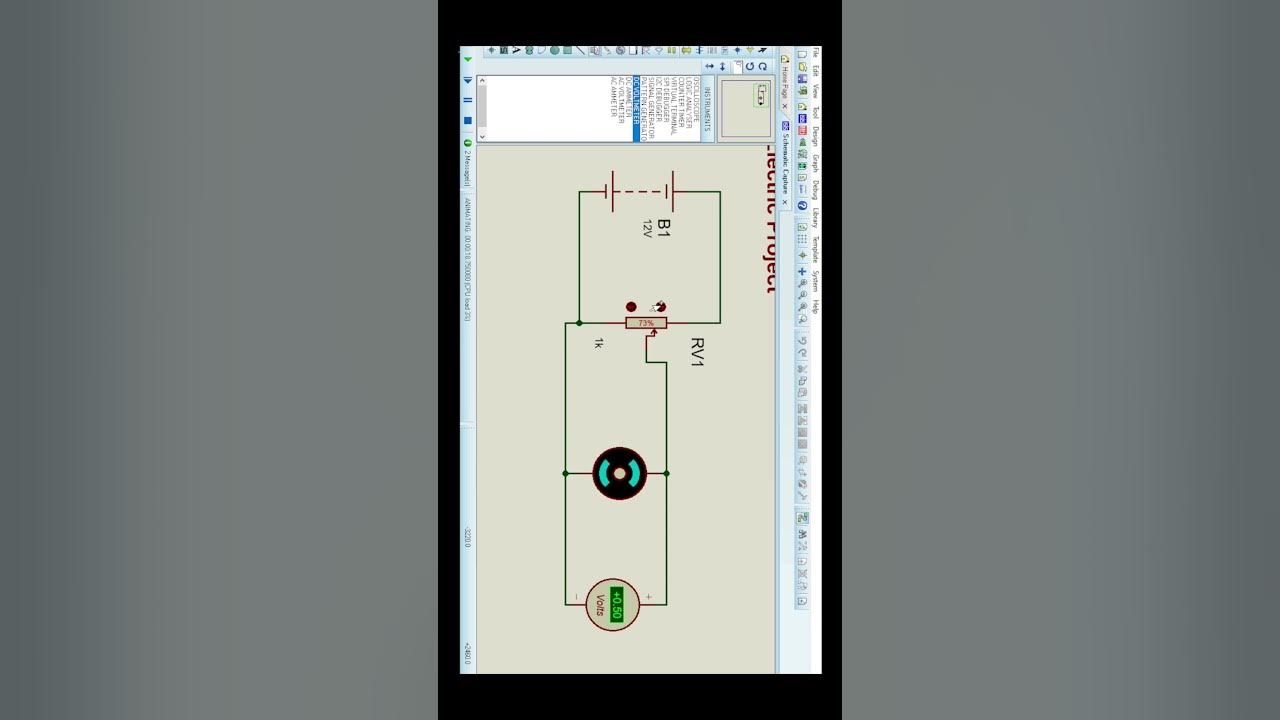 How to Use Potentiometer simulation in Proteus #electronics #robotics # ...