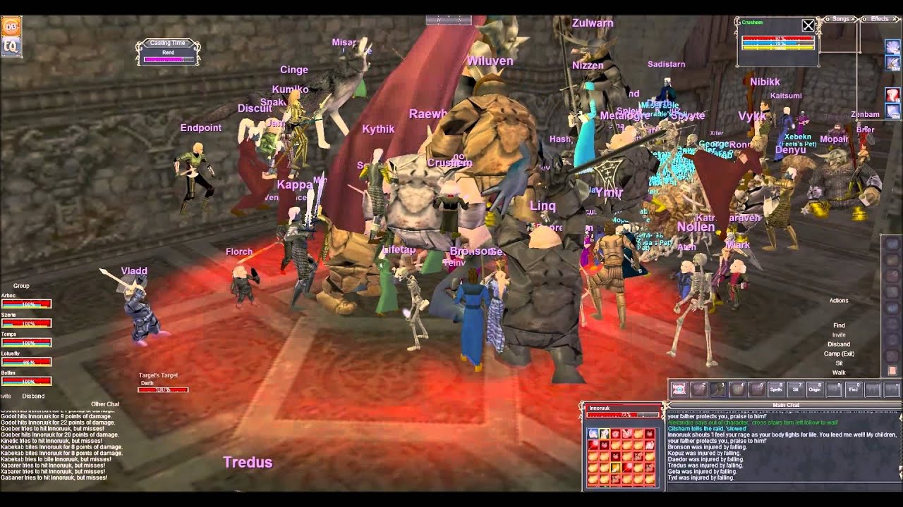 Everquest Raid - Innoruuk DPS Race - YouTube