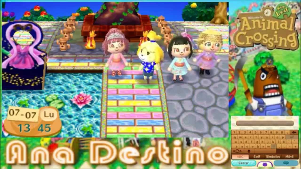 Animal Crossing New Leaf La Tanabata con Gemma y Lili (Evento exclusivo ...