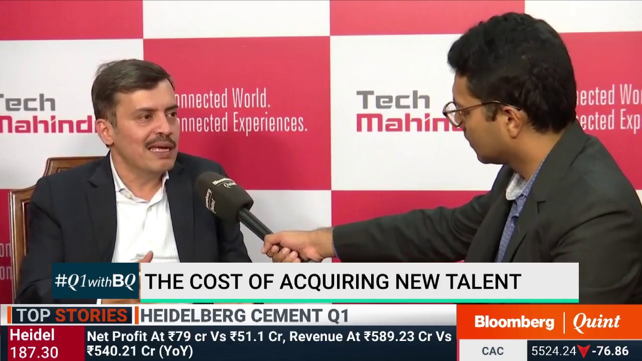 Decoding Tech Mahindra's Earnings With CP Gurnani & Manoj Bhat - YouTube