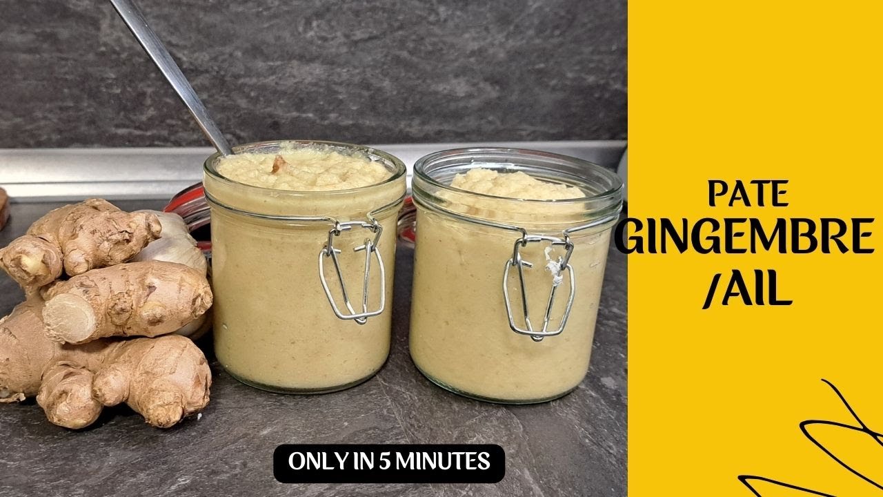 pâte de gingembre et ail/Delicious Ginger And Garlic Paste Recipe ...