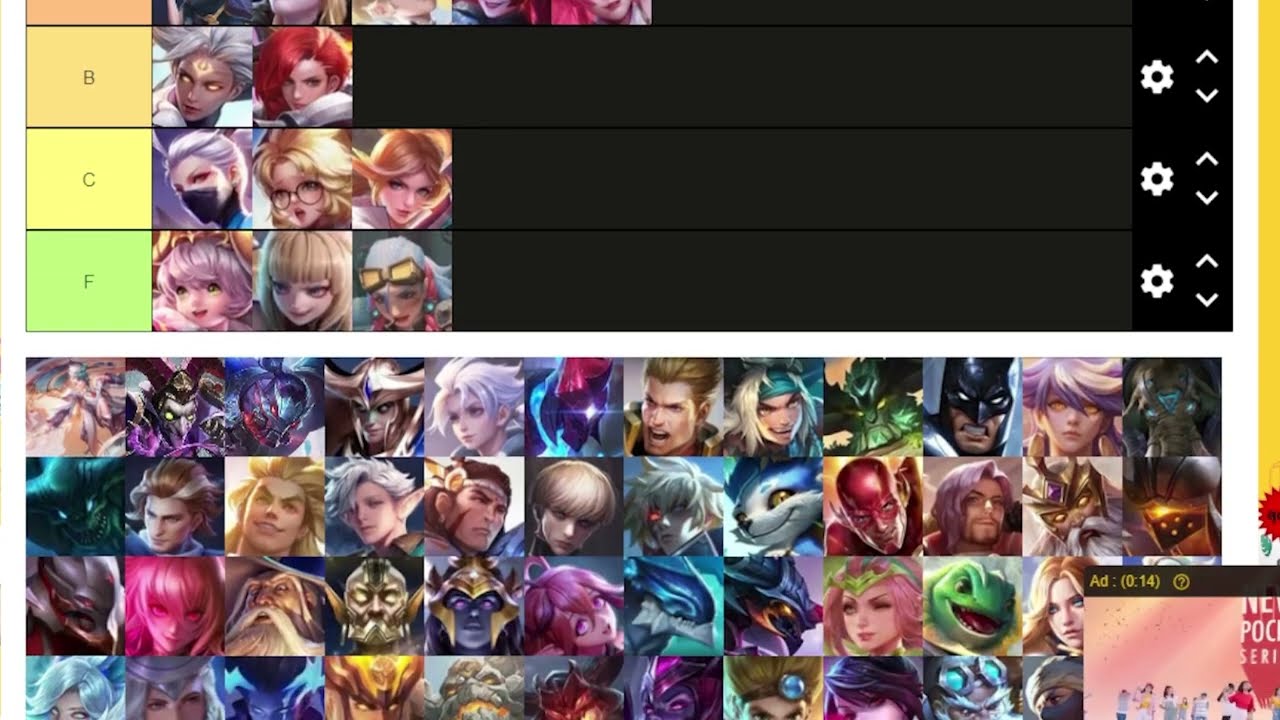 จัดอันดับความเก่ง ตัวละคร ROV - YouTube