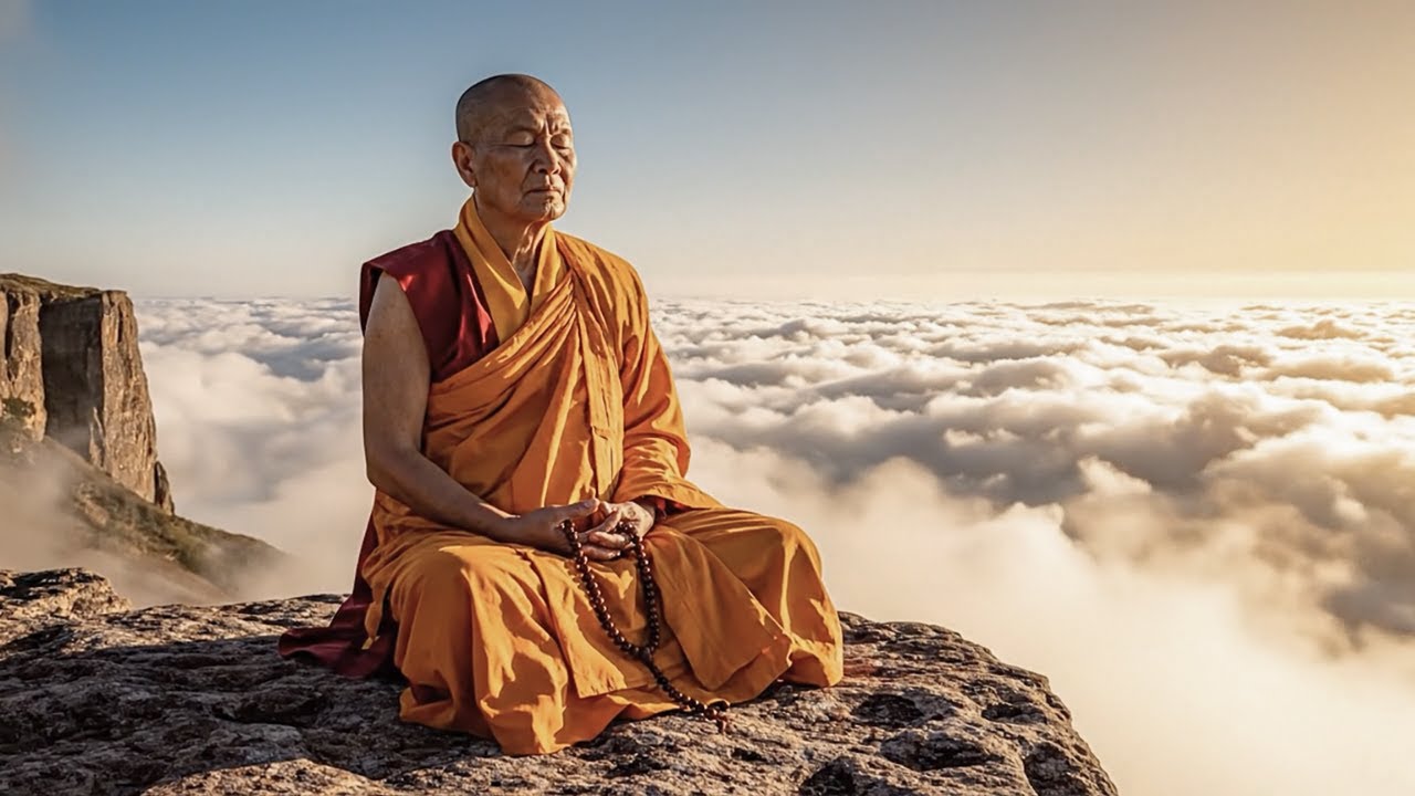 Tibetan Zen Meditation | Close-Up Monk Serenity – Emotional & Spiritual ...