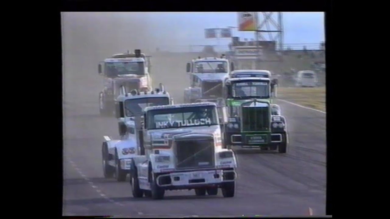 1990 1991 Truck Racing, NZ Part Footage (VHS) - YouTube