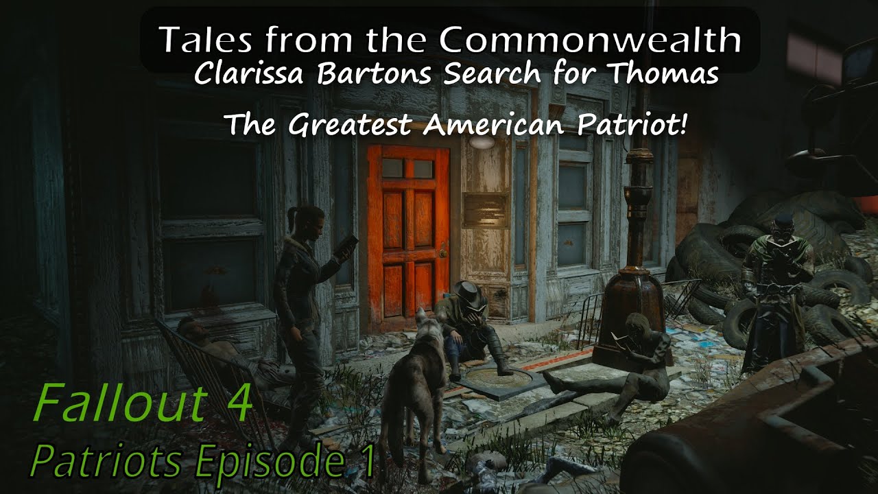 Fallout 4 Clara Barton Patriots Tales from the Commonwealth Episode 1 ...