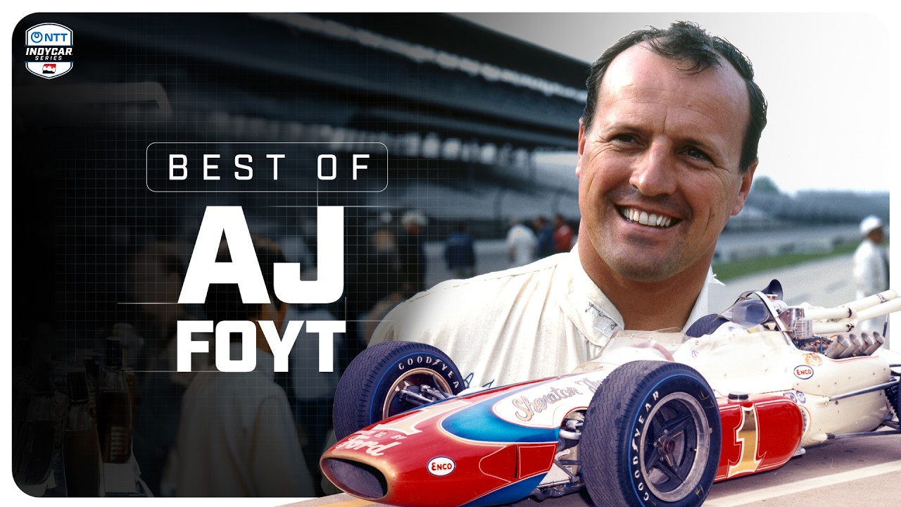 40 Minutes of AJ Foyt's ICONIC Indy 500 Moments | INDYCAR SERIES - YouTube