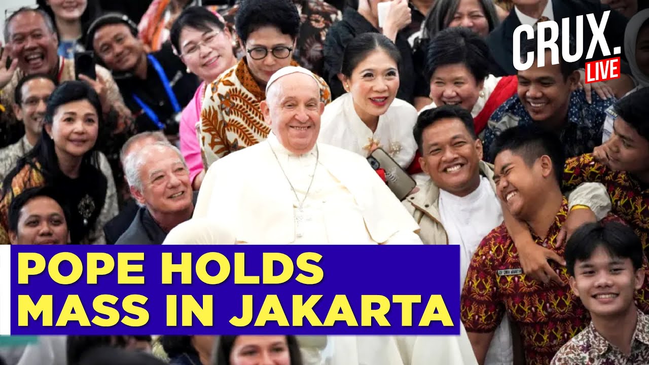 Pope Francis Holds Holy Mass In Jakarta, Indonesia As He Kicks Off ...