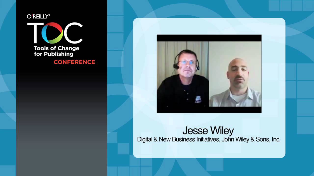 Jesse Wiley on how a 200+ year-old company evolves with the econtent ...