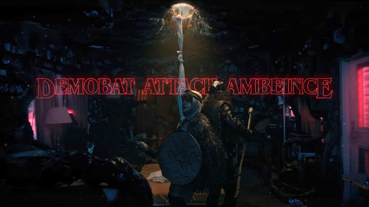 Stranger Things Ambience Eddie and Dustin fighting Demobats at the ...