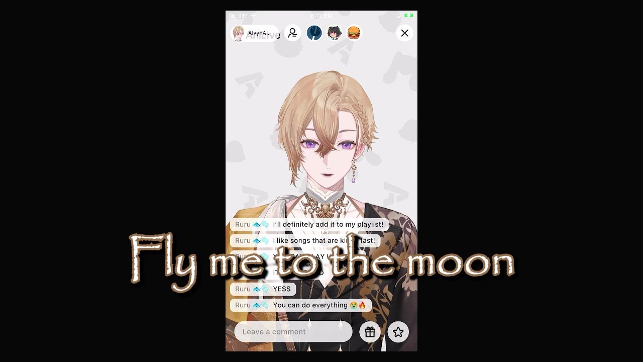 Fly Me to The Moon -Alvyn Asher - YouTube