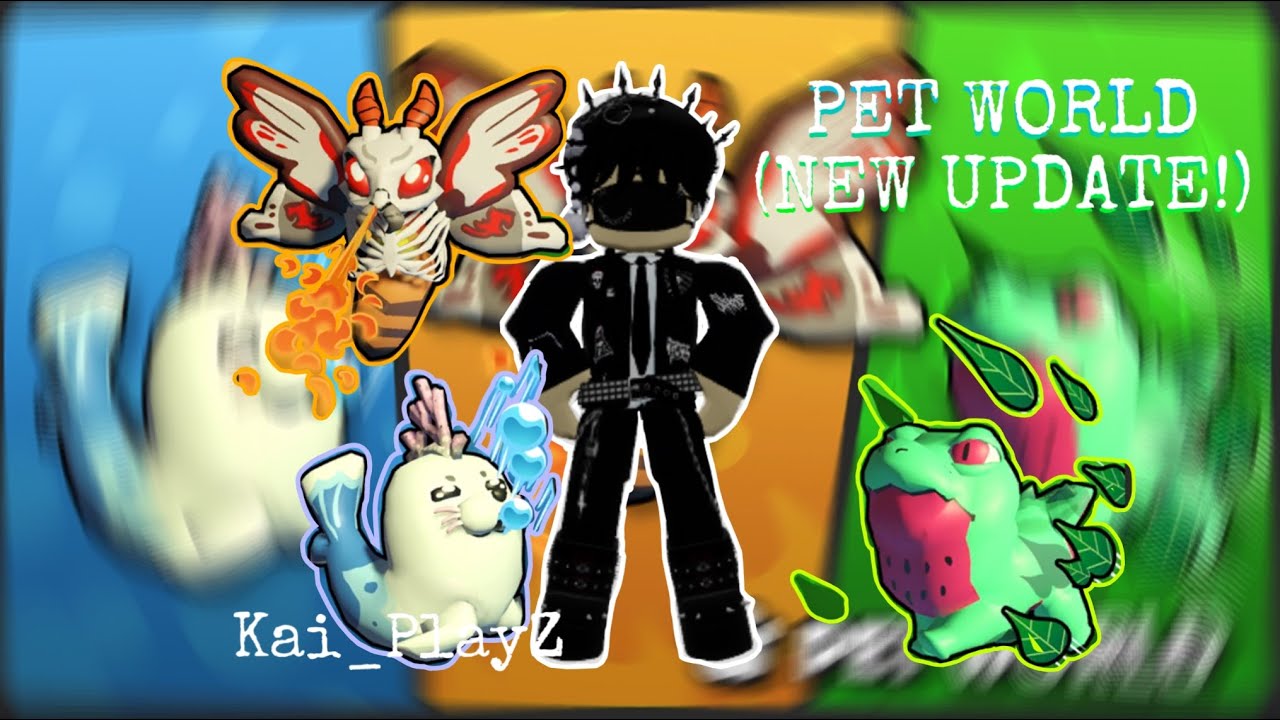 Playing the new Pet World update! // Roblox: Pet World. - YouTube