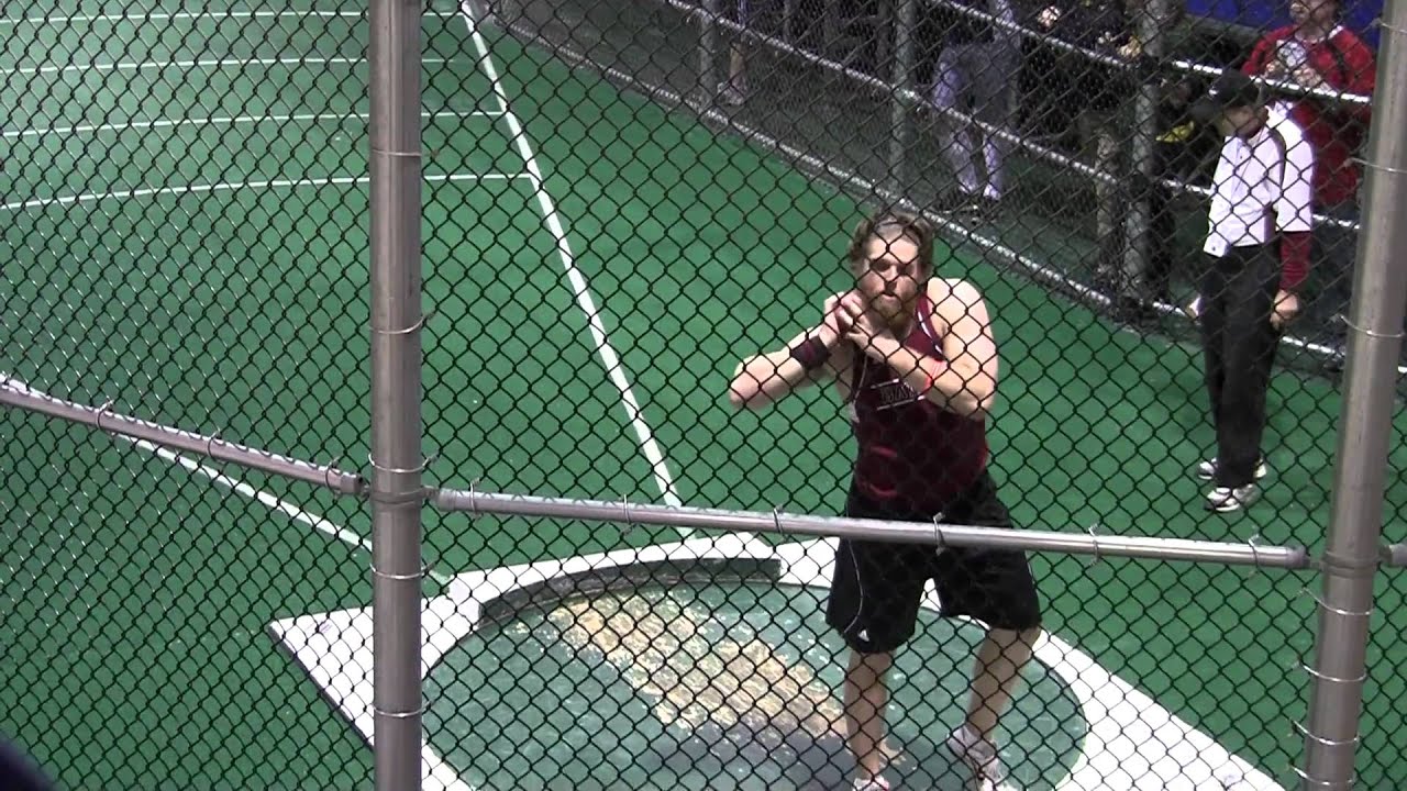 Ethan Waldman of Bates College Captures ECAC D-III Shot Put Crown - YouTube