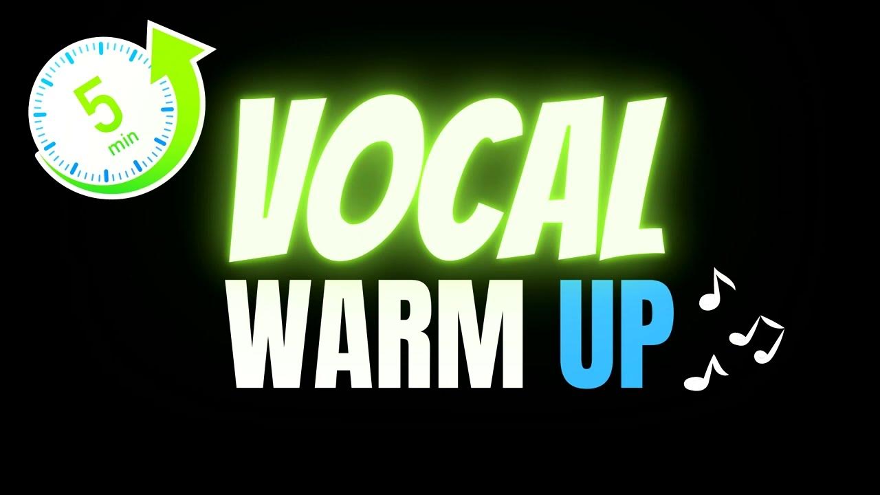 VOCAL WARM UP [5 Minute ULTIMATE Exercise] - YouTube