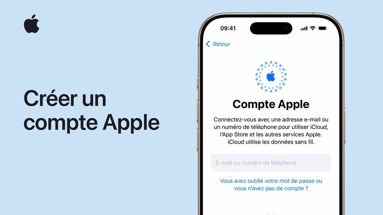 Créer un compte Apple | Assistance Apple - YouTube