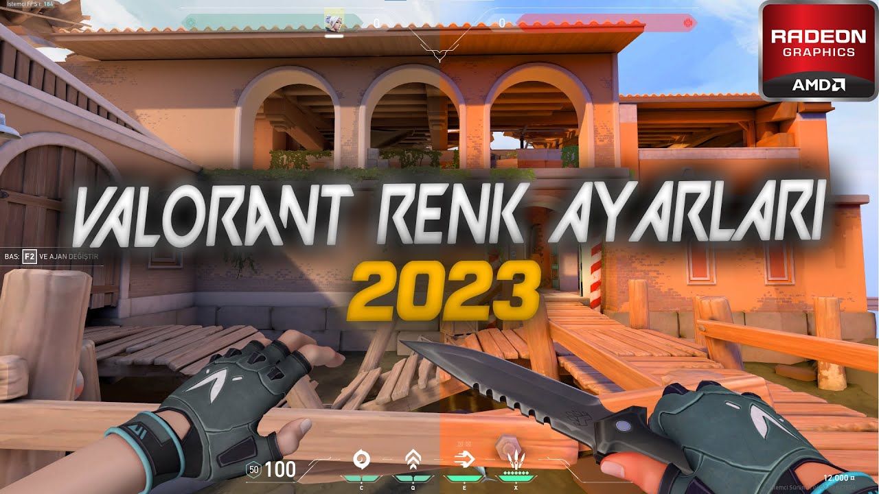 VALORANT EN İYİ RENK AYARLARI | AMD VALORANT RENKLENDİRME 2023 - YouTube
