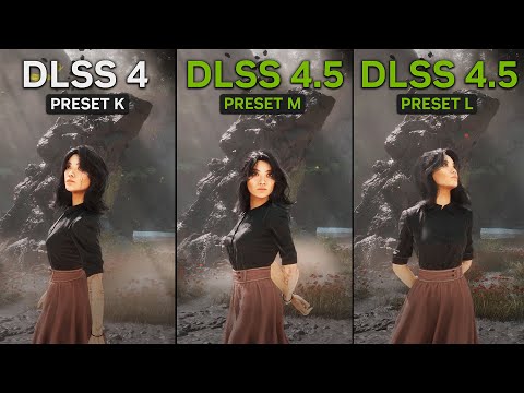 DLSS 4 vs DLSS 4.5 – Preset K vs Preset L and M [4K]