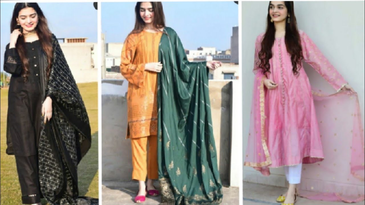 Simple and Elegant Dress Designs for Summer |Beautiful and stylish girl ...