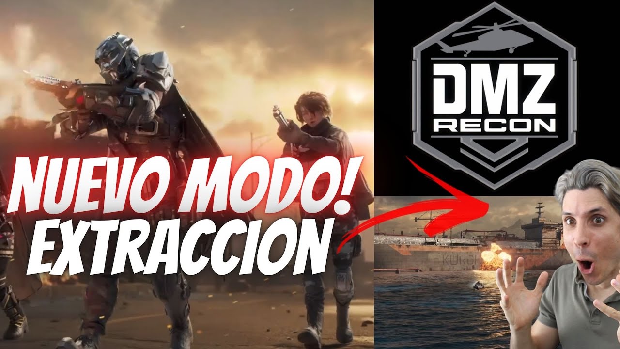 EL MEJOR ANUNCIO OFICIAL!! NUEVO MODO EXTRACCION DMZ con MAPA NUEVO ...