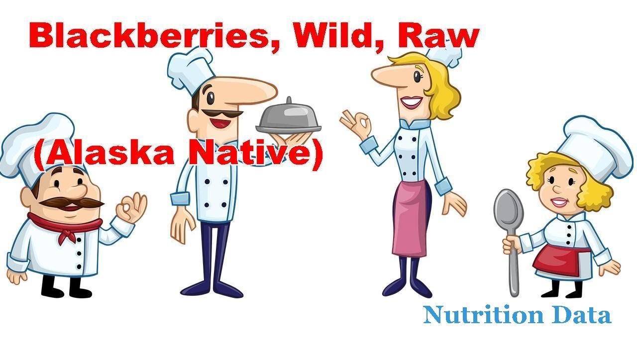 Blackberries, wild, raw (Alaska Native) - Nutrition Data - YouTube
