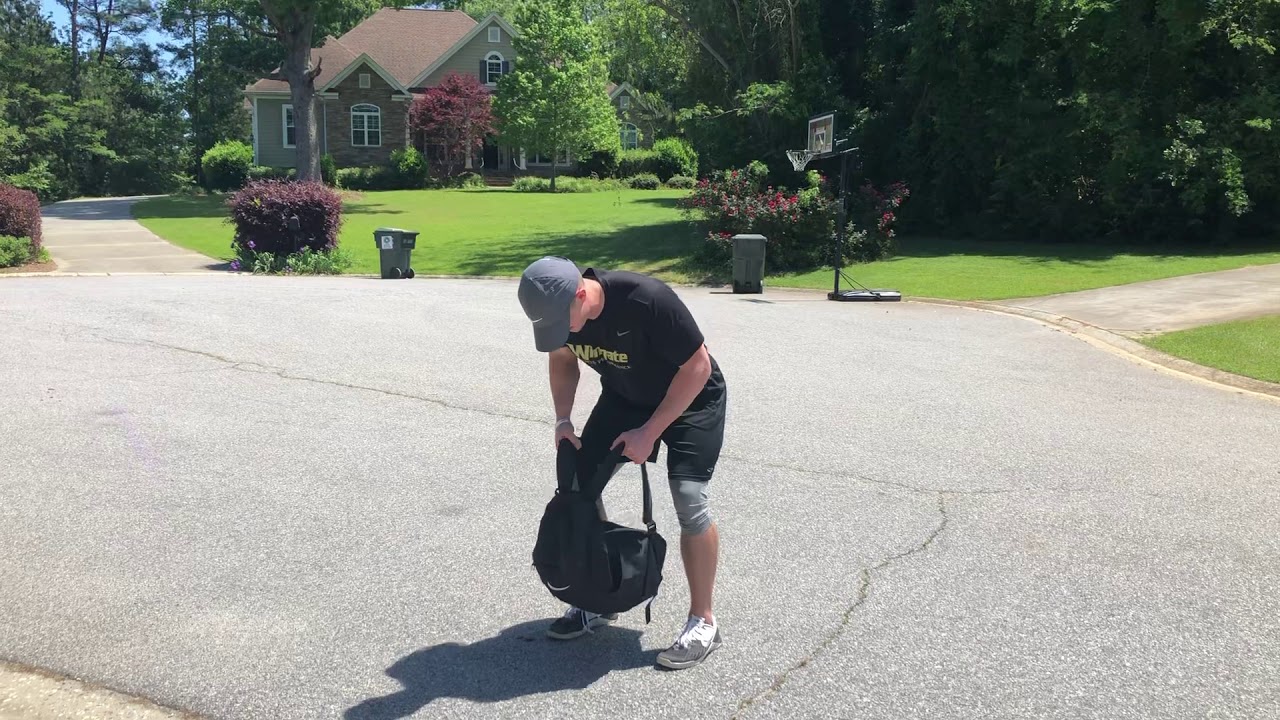 Backpack Bent Over Row - YouTube