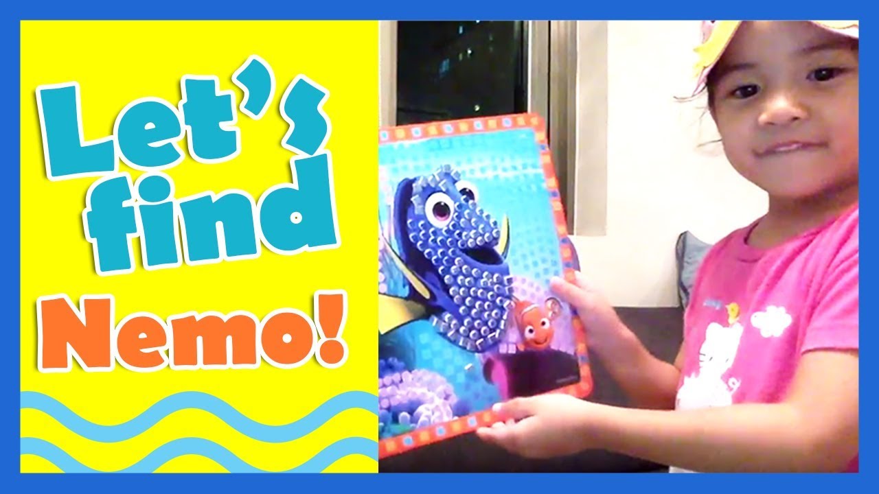 Finding Nemo Mosaic Sticker Book - YouTube