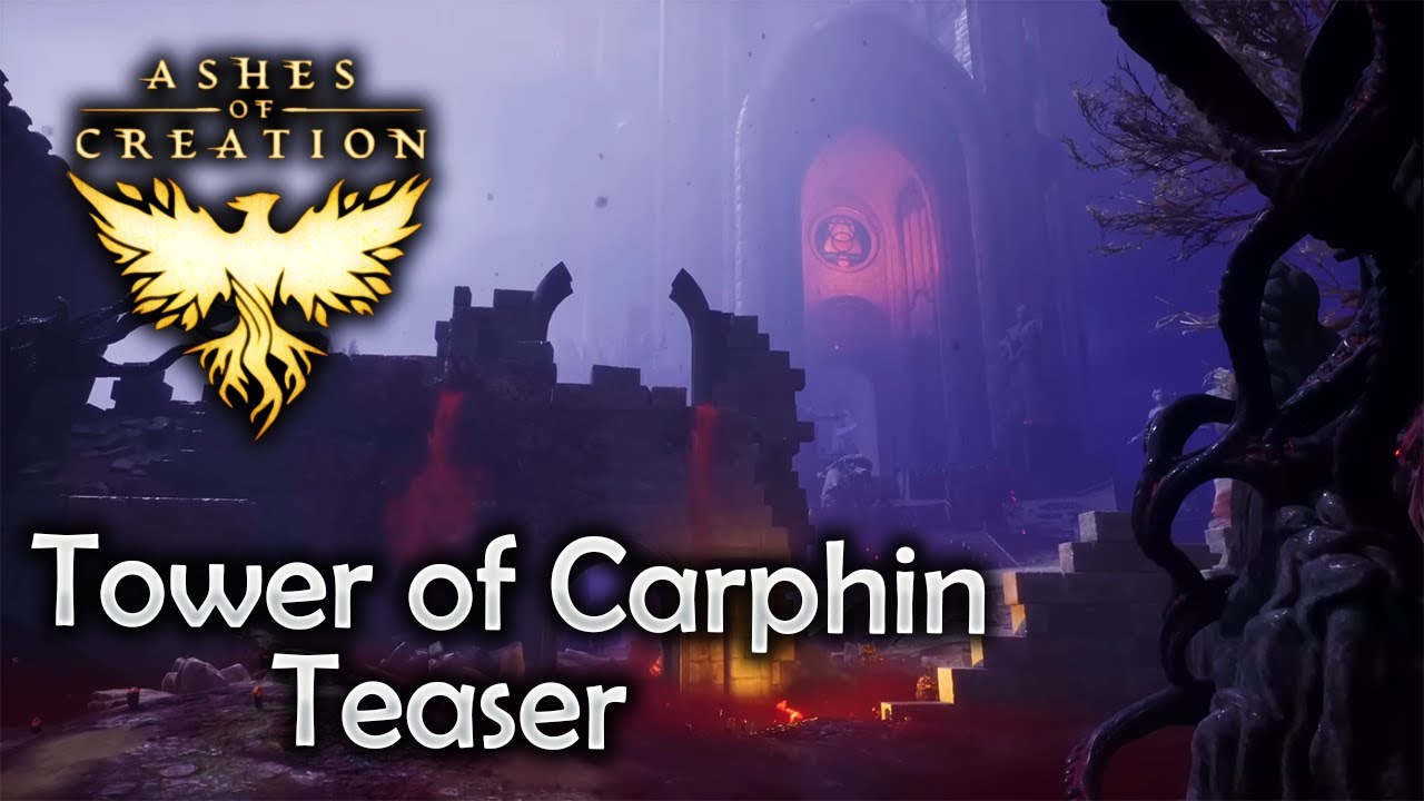 Tower of Carphin Looks INSANE! Ashes of Creation Teaser Trailer - YouTube
