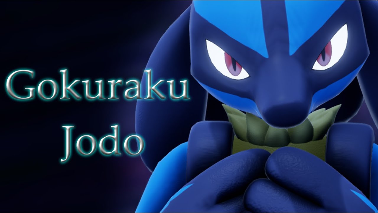 MMD x Pokemon Lucario Gokuraku Jodo - YouTube