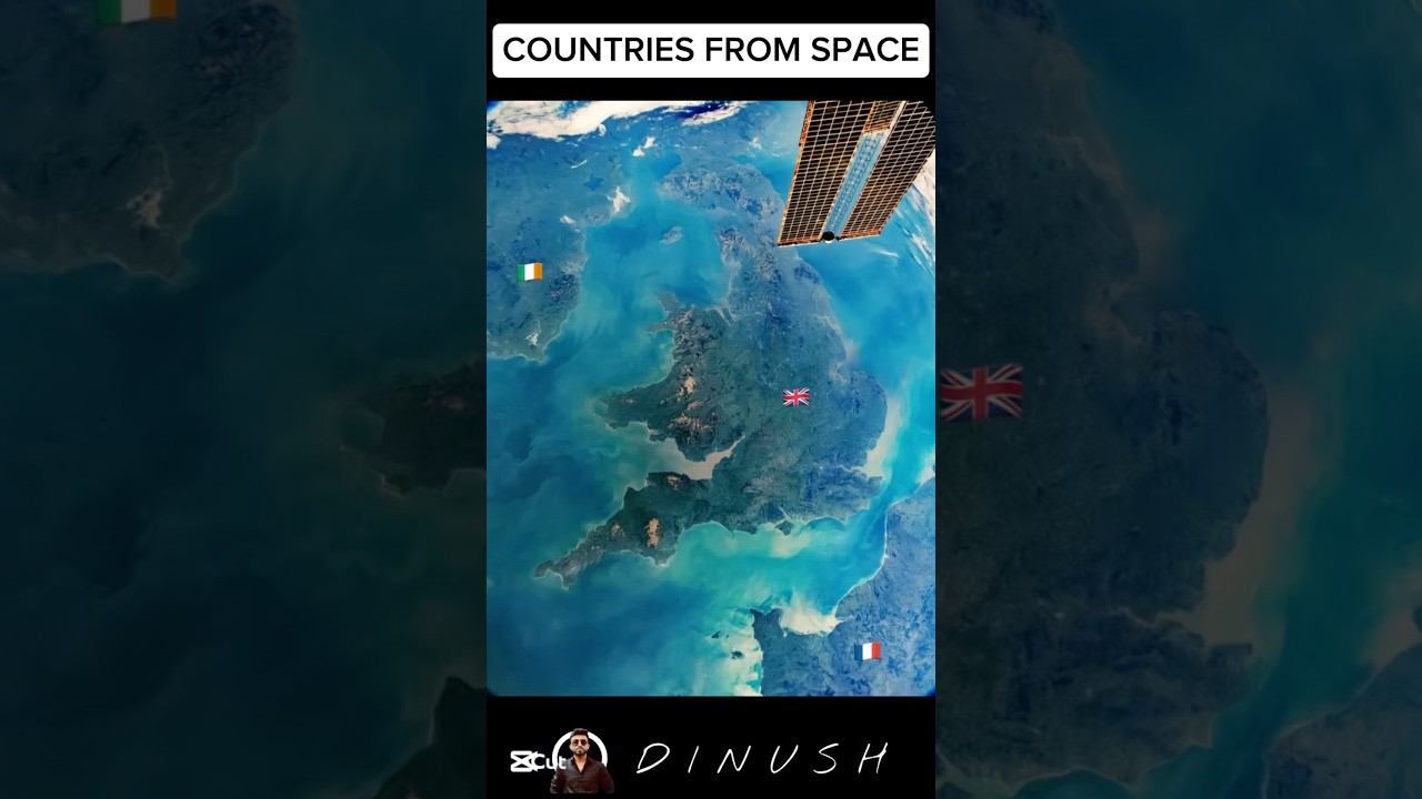 COUNTRIES FROM SPACE #dinush #country #space #amziong - YouTube