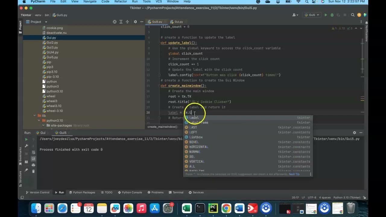 Creating a Cookie Clicker using Tkinter - YouTube