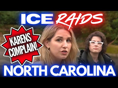 ICE RAIDS!! Migrant Arrests. KARENS COMPLAIN!! North Carolina. LIVE ...