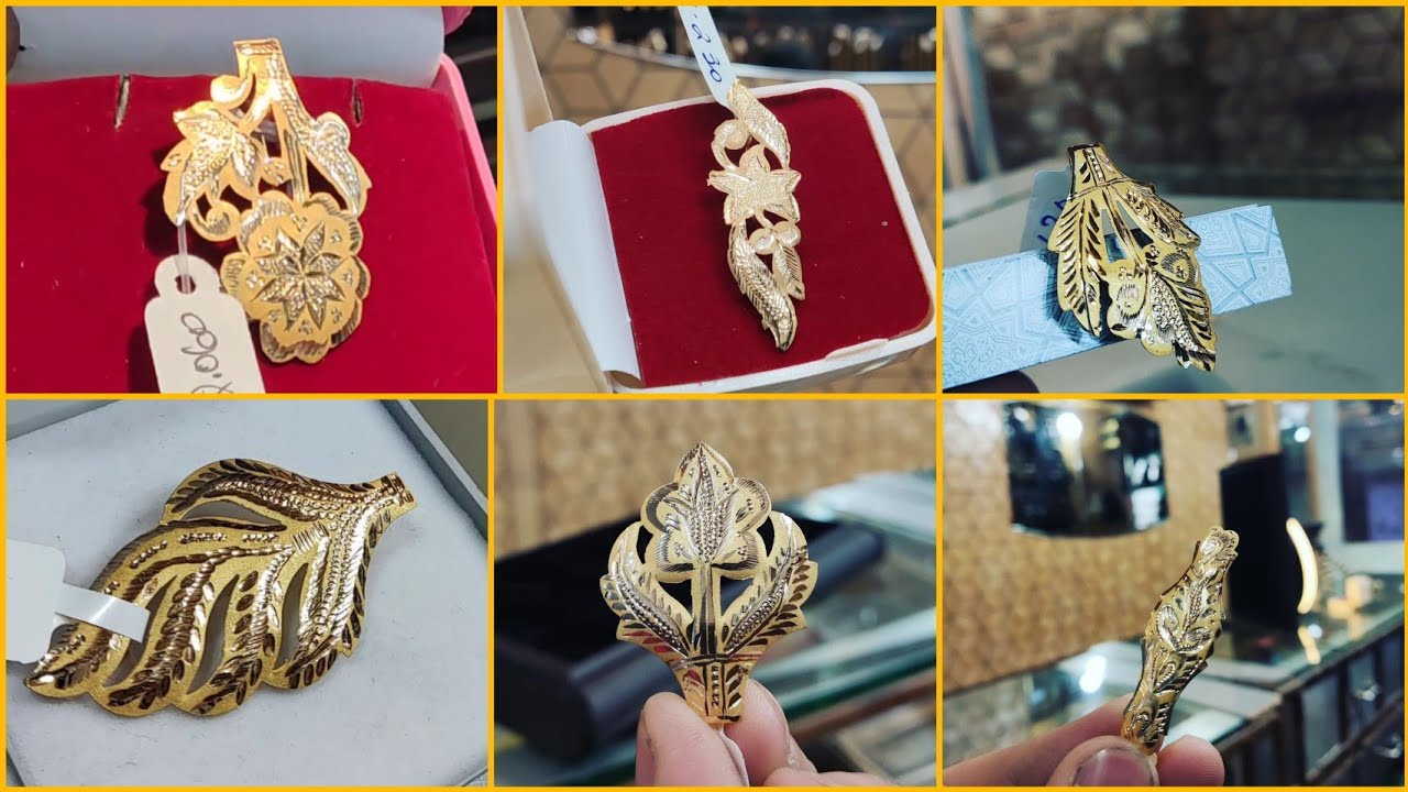 New gold brooch & tie pin designs with price 😍 - YouTube
