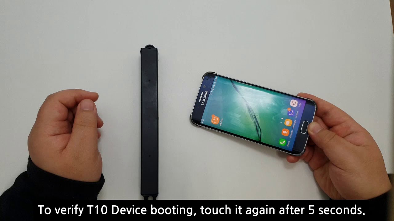 How to wakeup T10 device - YouTube