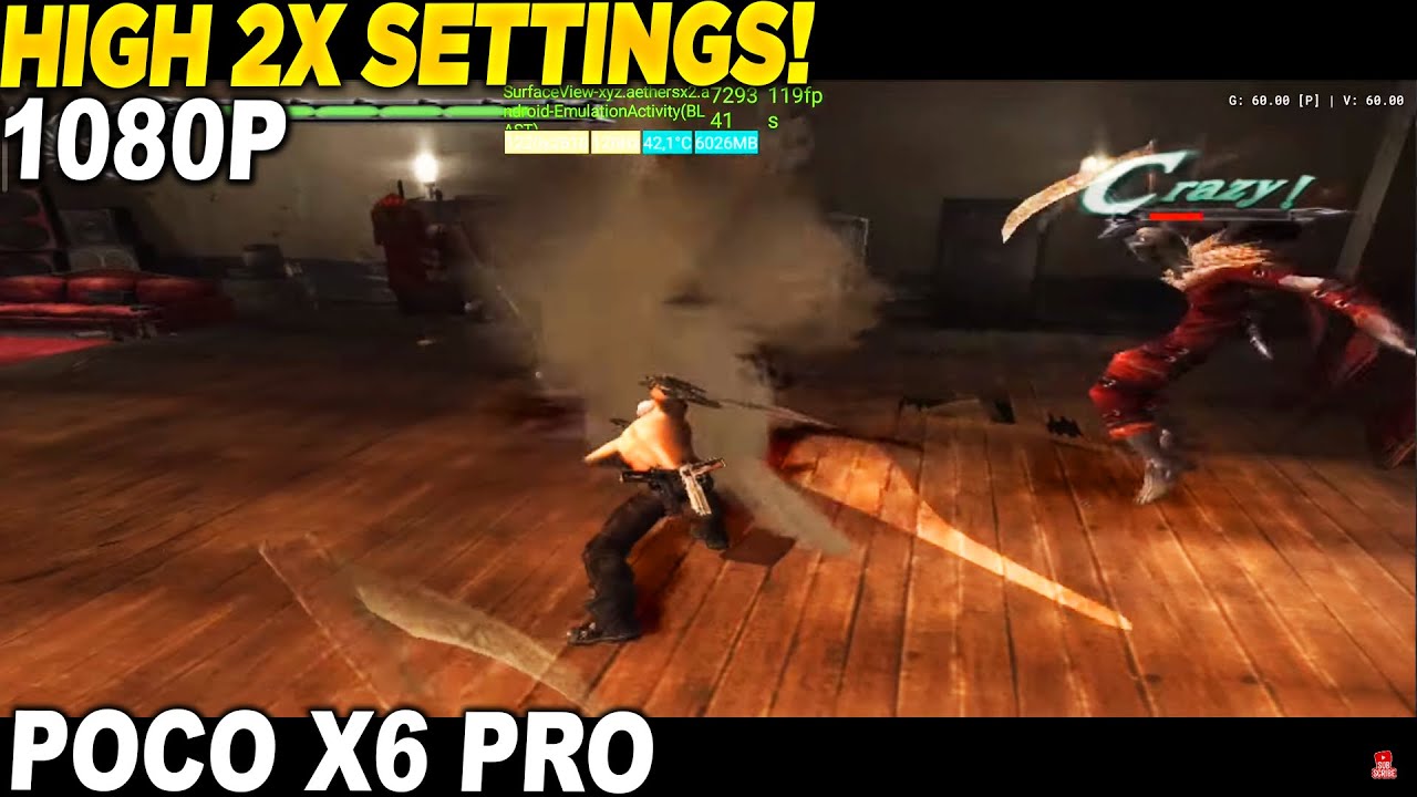 Poco x6 Pro Devil May Cry 3 Dimensity 8300 Ultra AetherX2 - YouTube