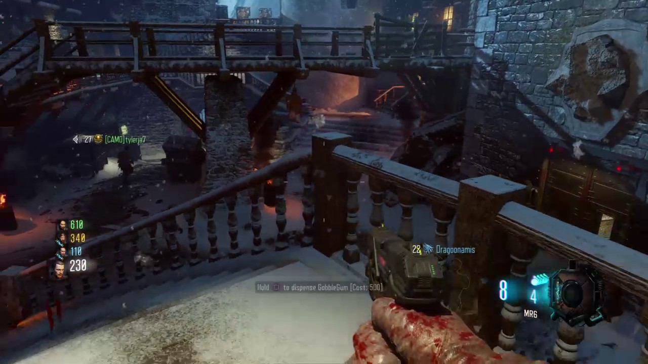 BO3 Zombies Round 100 attempt and Code drop planning - YouTube