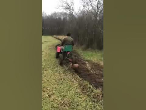 Вот это тяга! Мотоблок МТЗ и дёрн! - YouTube