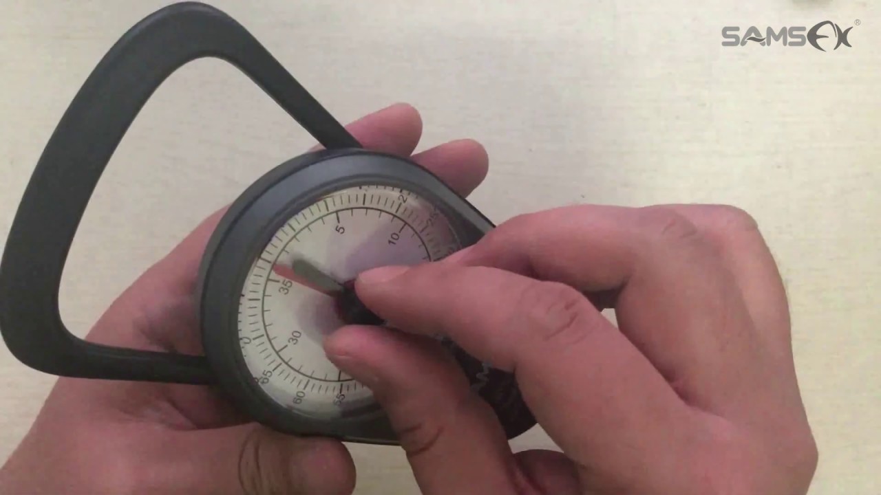 SAMSFX Fishing Mechanical Fish Scale with Mini Fish Lip Grip - YouTube