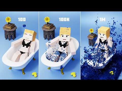 Minecraft's Most Satisfying Physics Compilation 🔥