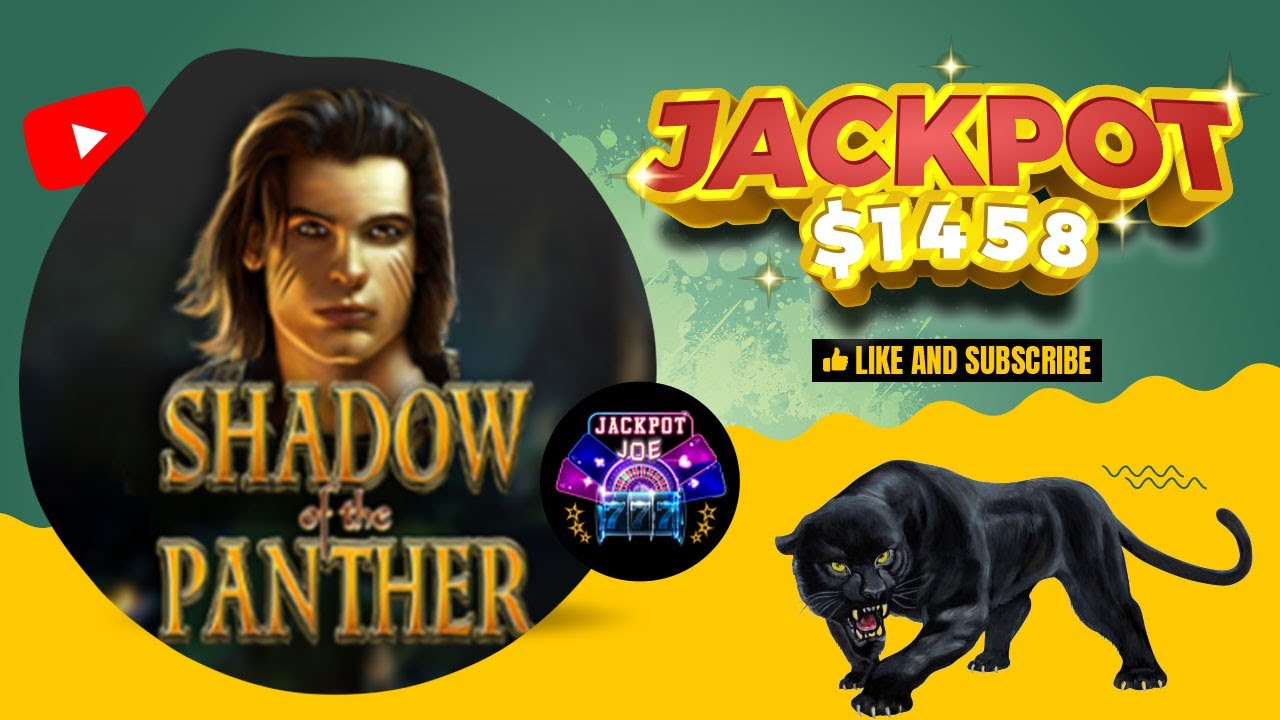 Shadow of the Panther Slots Jackpot $1458 Winner - YouTube
