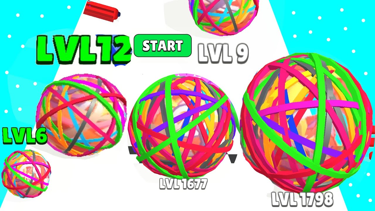 Jelly Run 2048 VS Rubberball Runner Math Game ( Android IOS ) Max ...