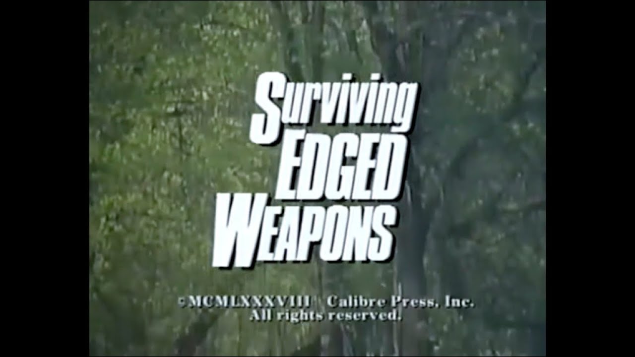Surviving Edged Weapons - YouTube
