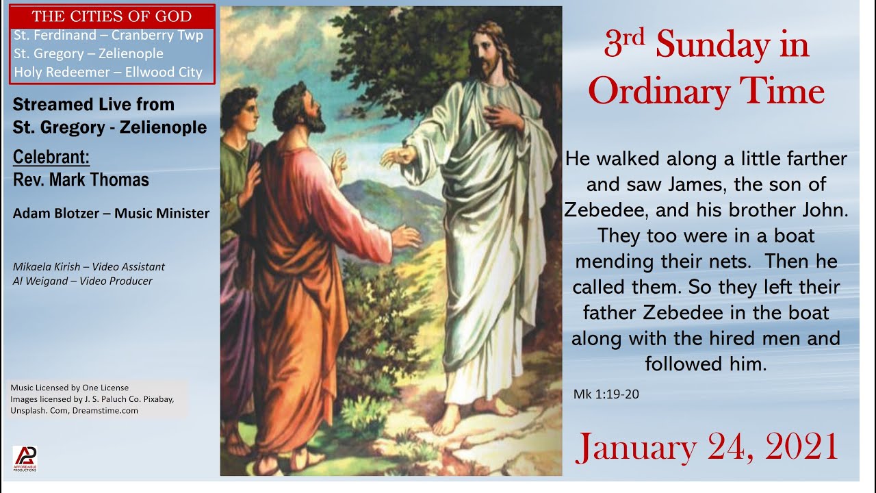 The Third Sunday in Ordinary Time - YouTube