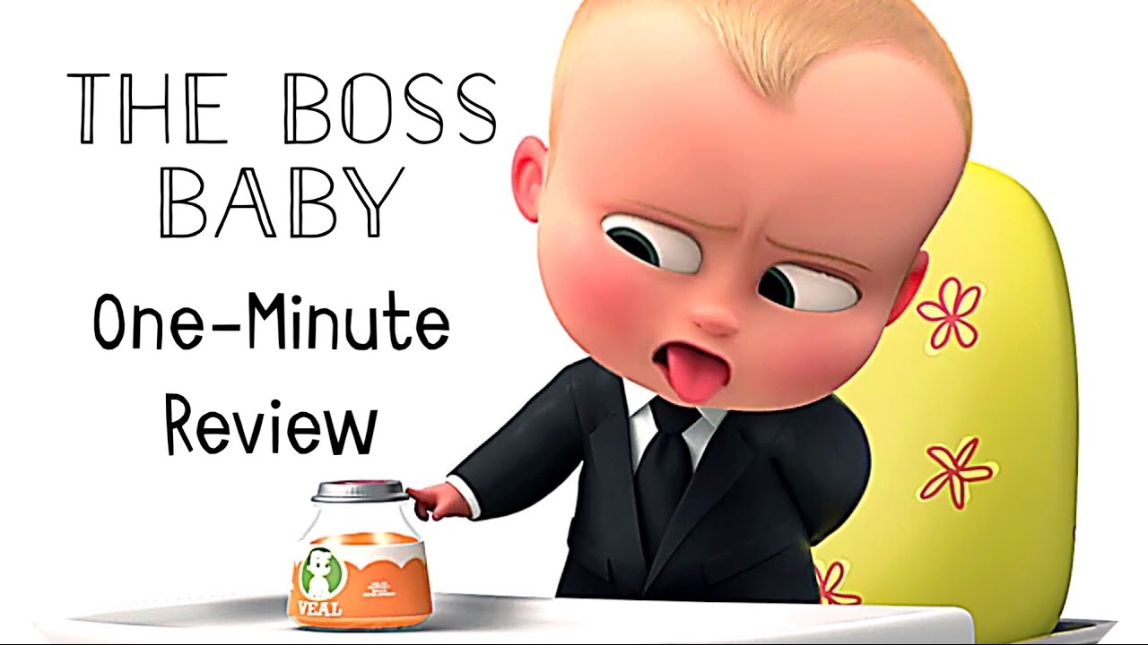 THE BOSS BABY - One Minute Review (NO SPOILERS) - YouTube